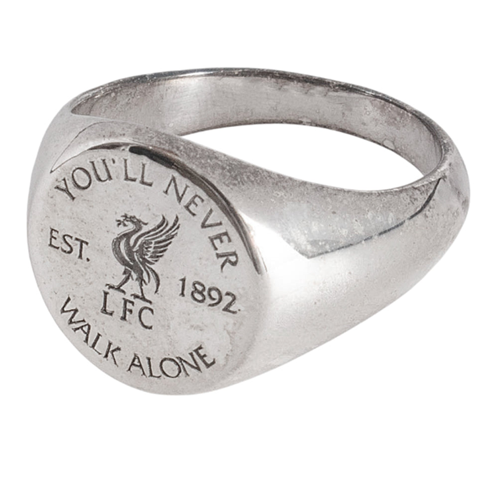 20% OFF on LFC Silver Signet Ring | SUPERSPORTS – LIVERPOOL FC Thailand