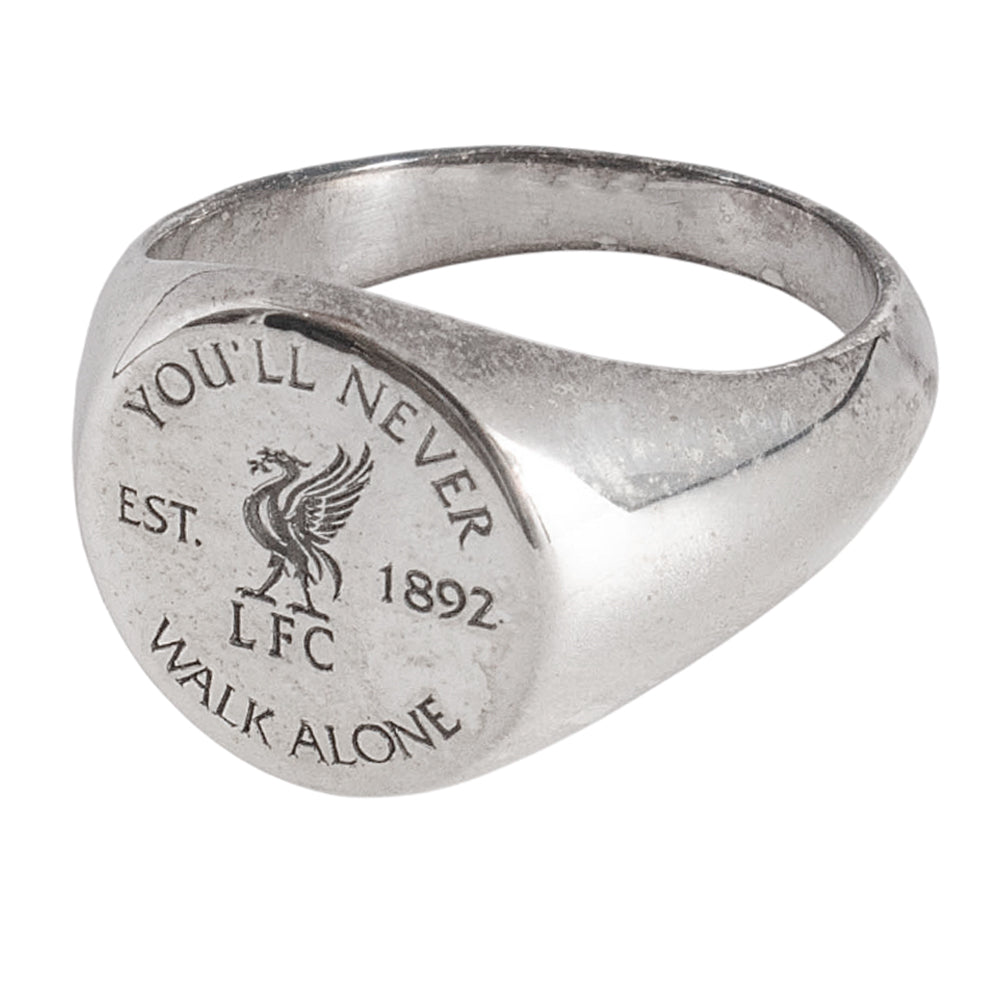 20% OFF on LFC Silver Signet Ring | SUPERSPORTS – LIVERPOOL FC Thailand