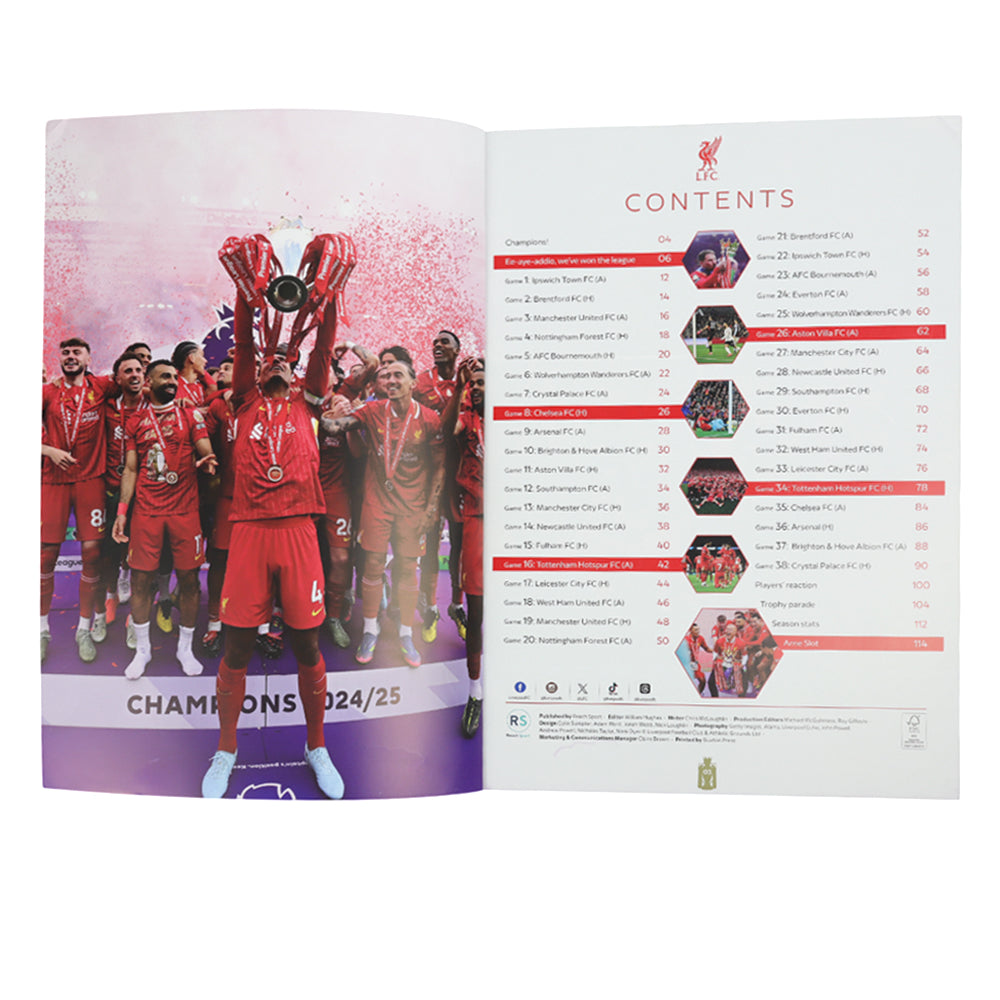 20% OFF on LFC 20 - Premier League Champions 2024/25 Every Game Every ...