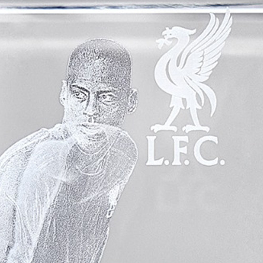 LFC Virgil Van Dijk Glass Cube | SUPERSPORTS – LIVERPOOL FC Thailand